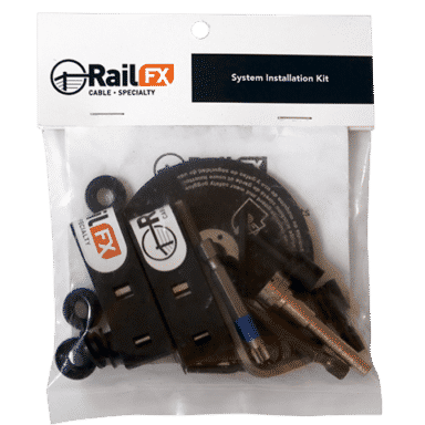 RailFX Aluminum Cable Railing Installation Kit | RailFX Products